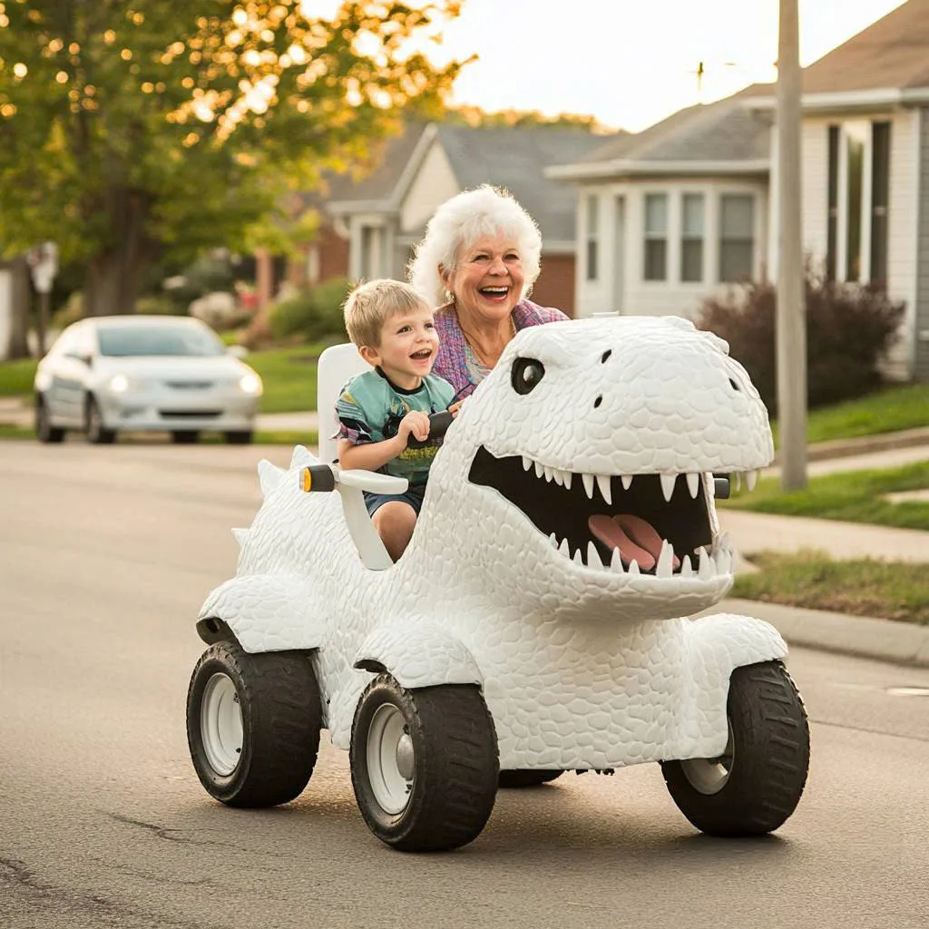 T-Rex Dinosaur Mobility Scooter: Where Fierce Meets Functional
