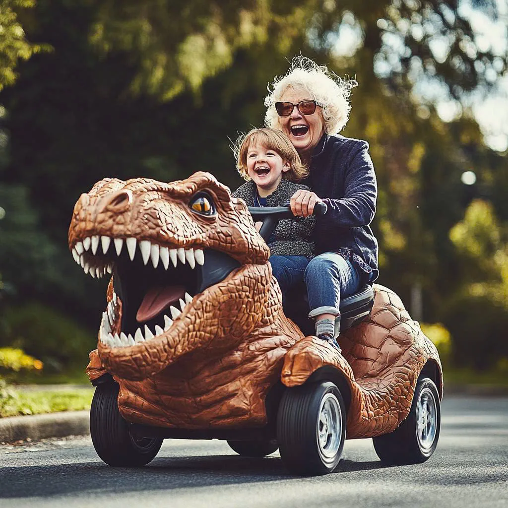 T-Rex Dinosaur Mobility Scooter: Where Fierce Meets Functional