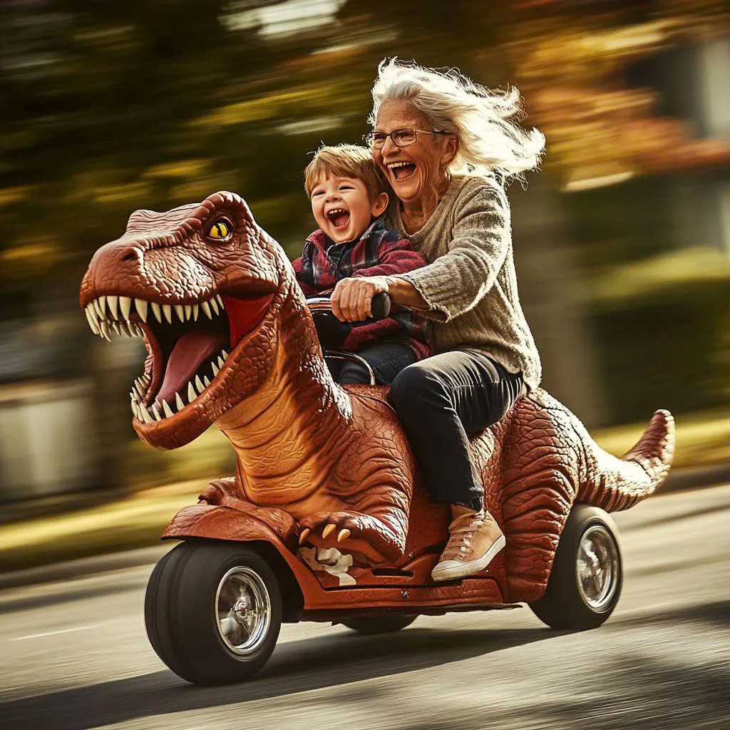 T-Rex Dinosaur Mobility Scooter: Where Fierce Meets Functional