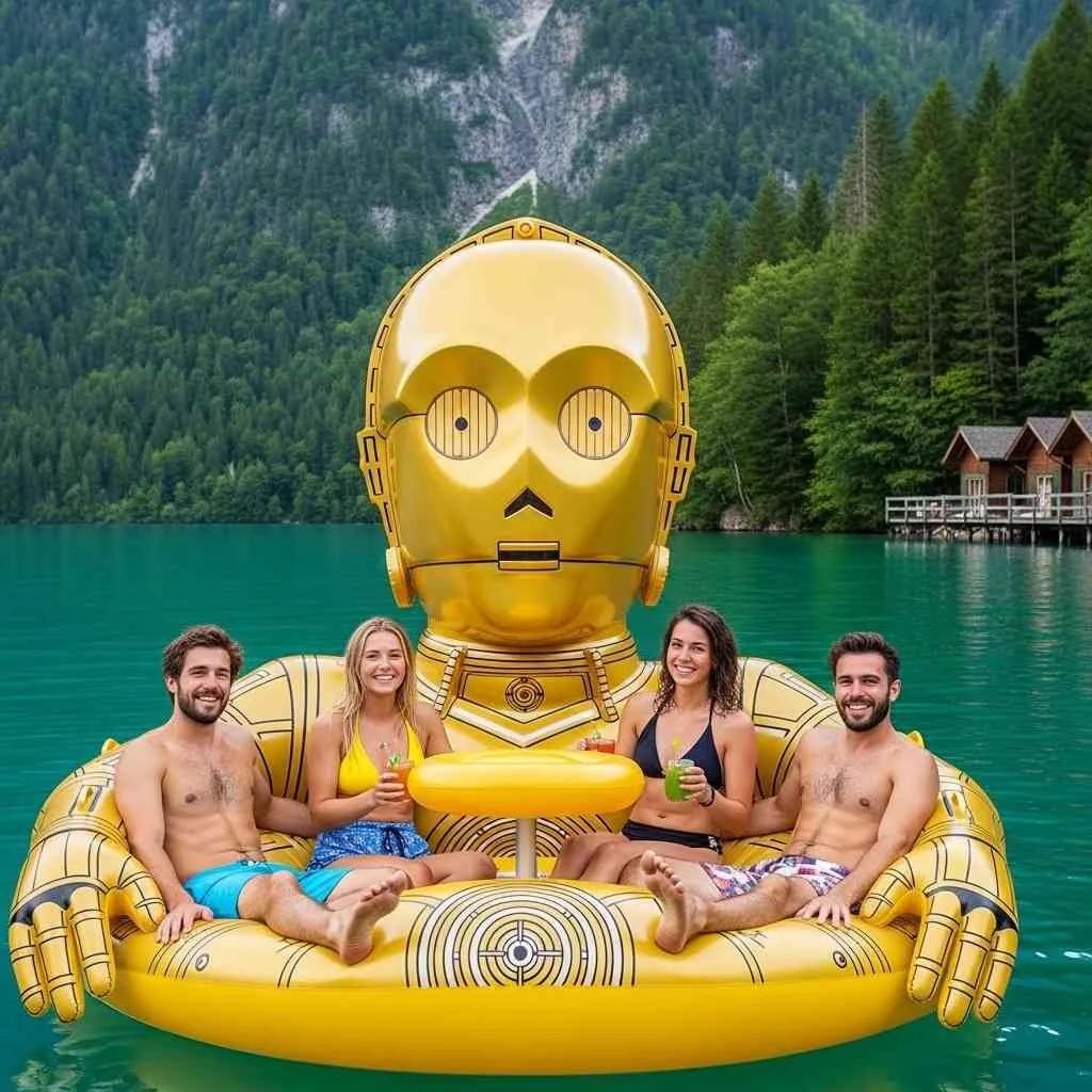Dive into Fun with Inflatable Star Wars Lake Floats - A Perfect Splash ...