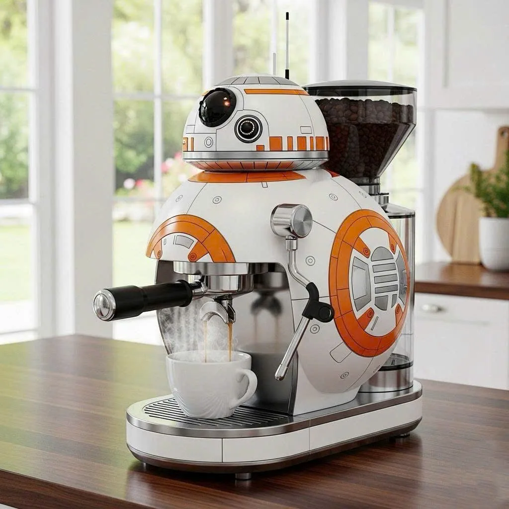 Star Wars Inspired Coffee Maker: A Must-Have for Every Jedi Kitchen