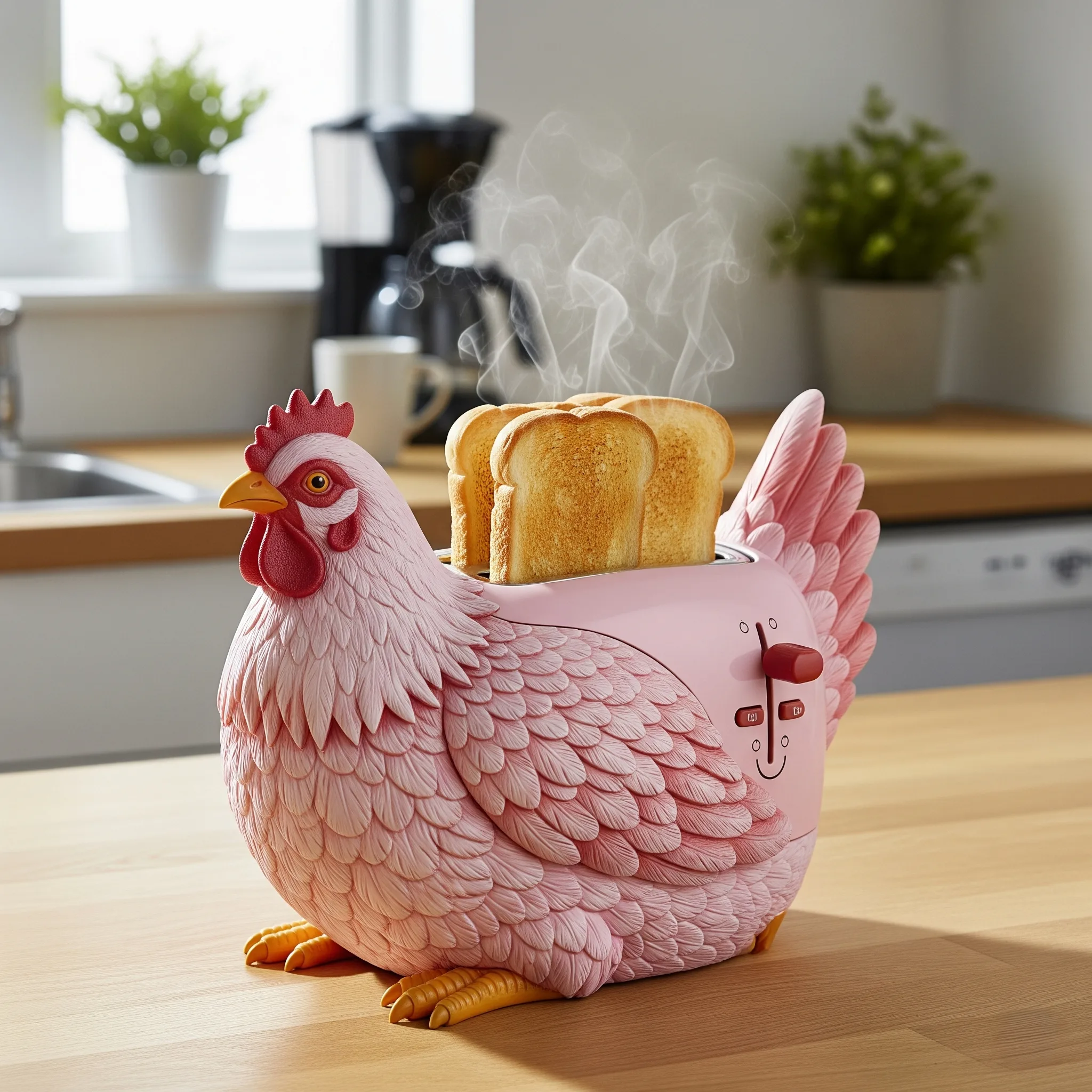 Chicken Toasters: Breakfast with a Side of Whimsy