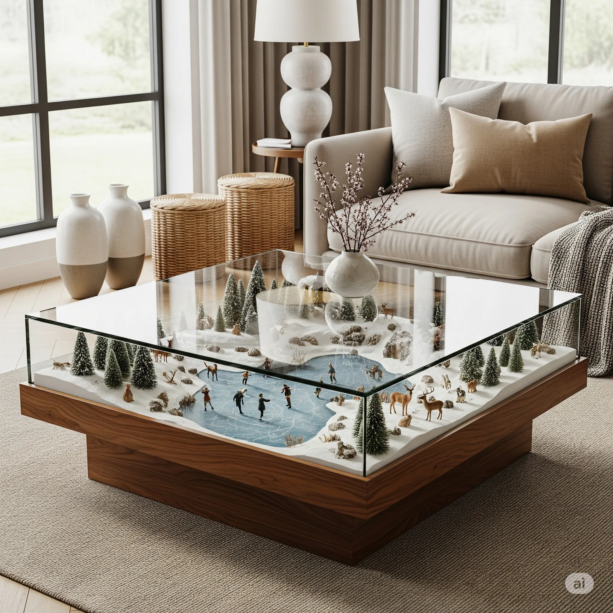 Streaming River Coffee Tables: Nature, Furniture, and a Little Bit of Magic