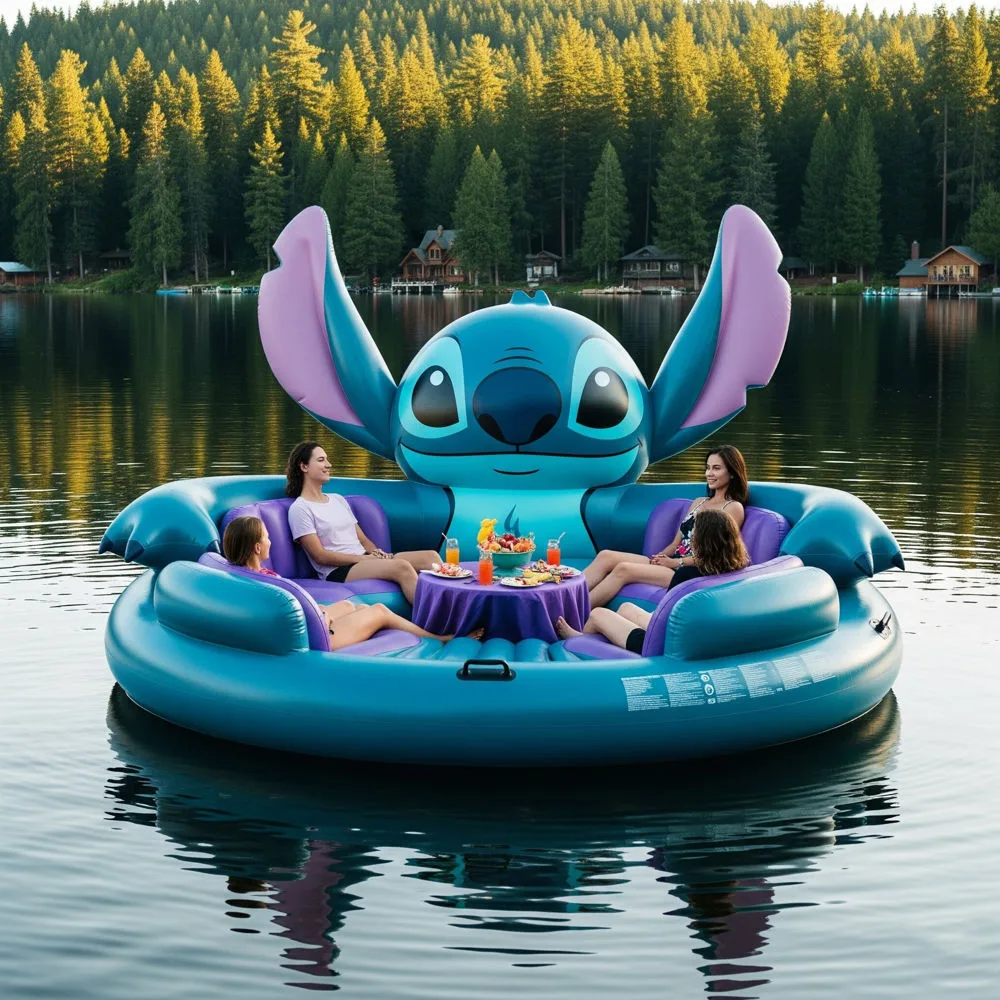 Inflatable Giant Stitch Lake Floats: The Perfect and Unique Choice for ...