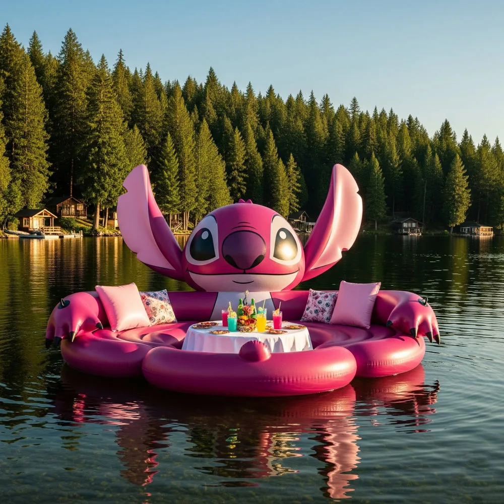 Inflatable Giant Stitch Lake Floats: The Perfect and Unique Choice for ...