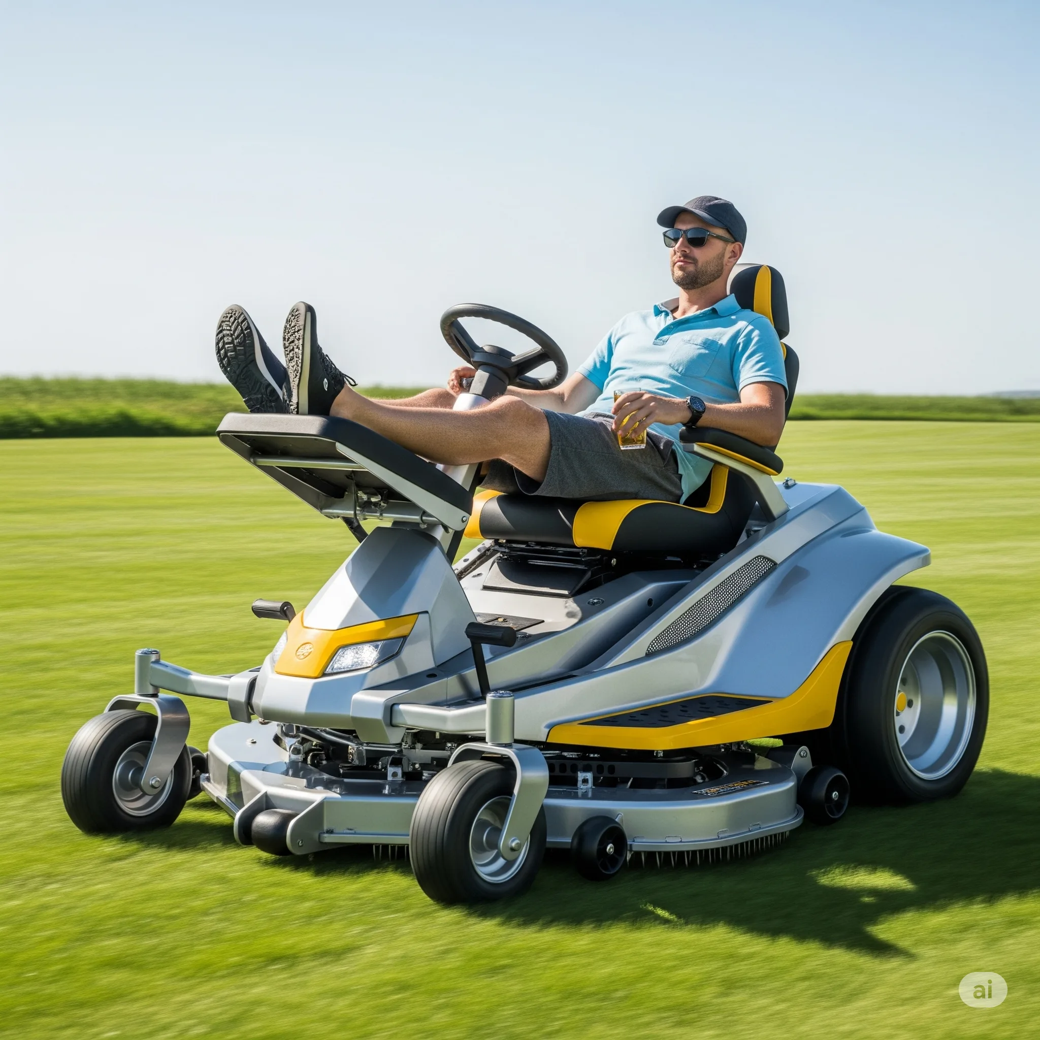 Recliner Lawn Mowers: Turning Yard Work into Leisure Time