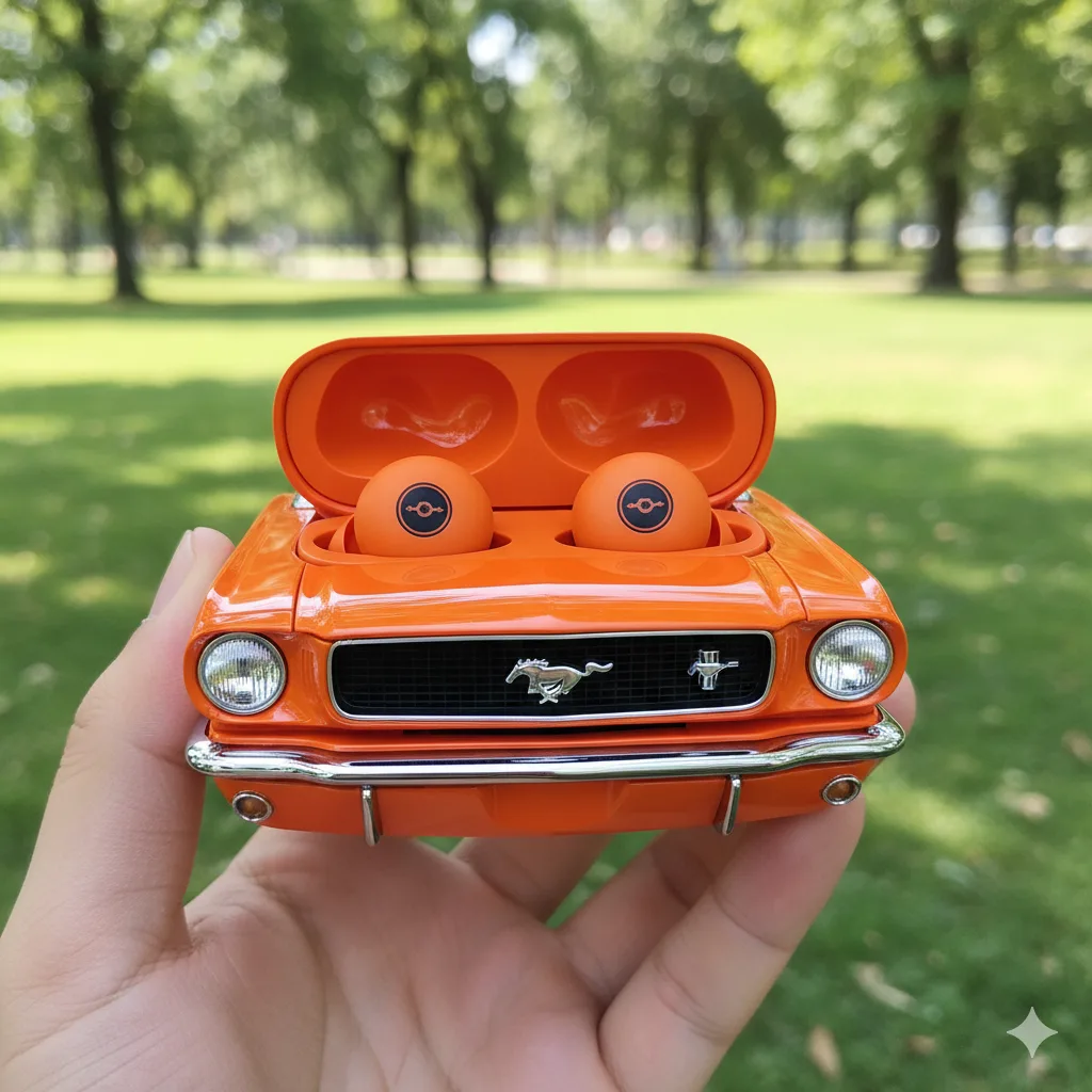 Ride in Style with Mustang Shaped Earbuds - The Perfect Fusion of Power ...