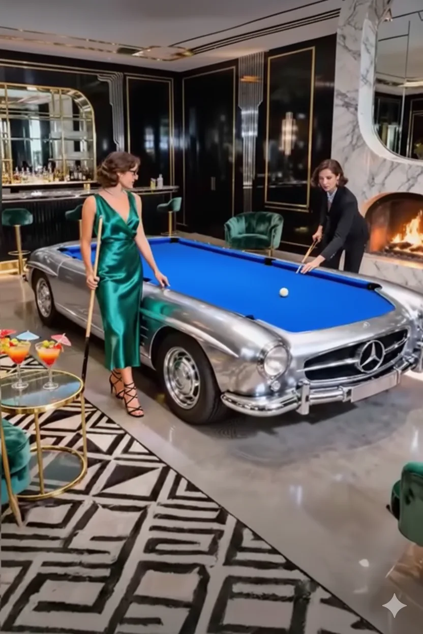 Revving Nostalgia - Discover the Unique Charm of Classic Car Pool Tables