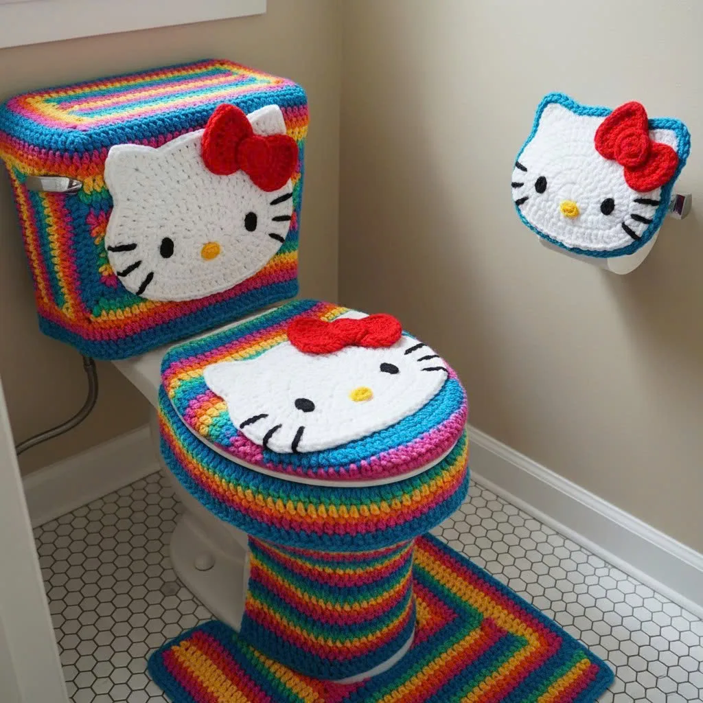 Embrace Elegance and Functionality with Crochet Toilet Covers - A Cozy ...