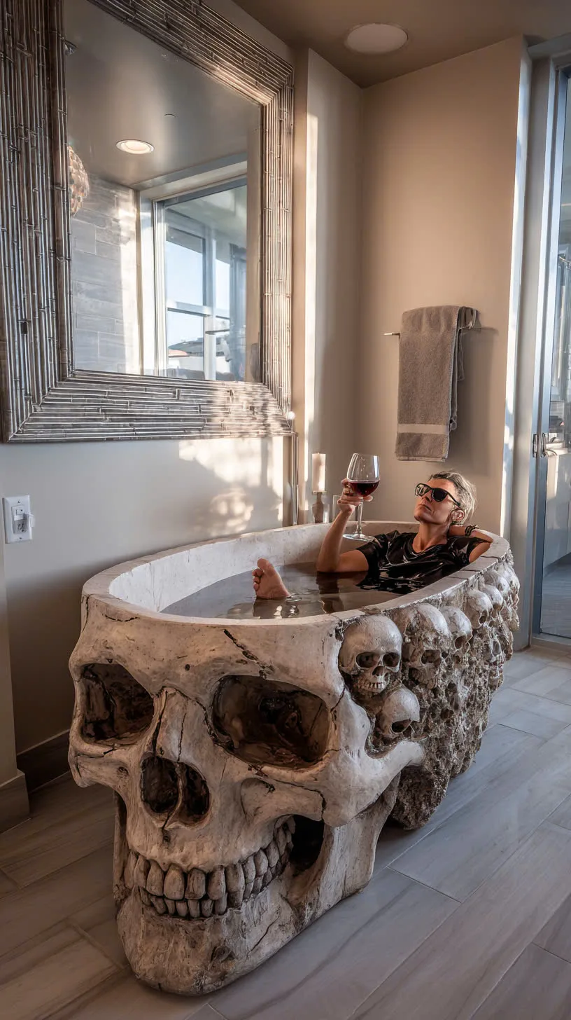 Dive Into the Dark Elegance - Embracing the Unique Charm of a Skull ...