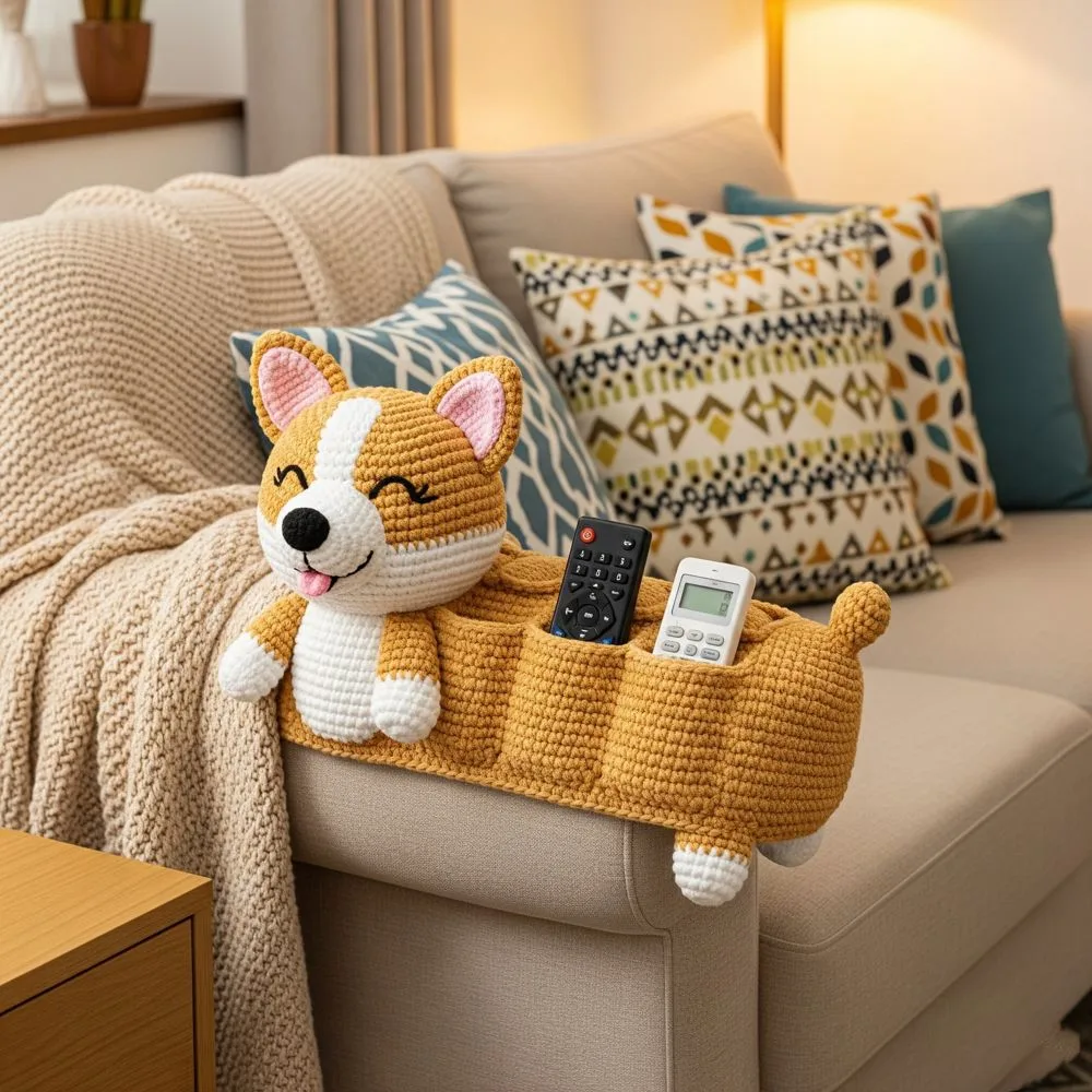 Revolutionize Your Living Room with a Handmade Dog Sofa Organizer - The ...
