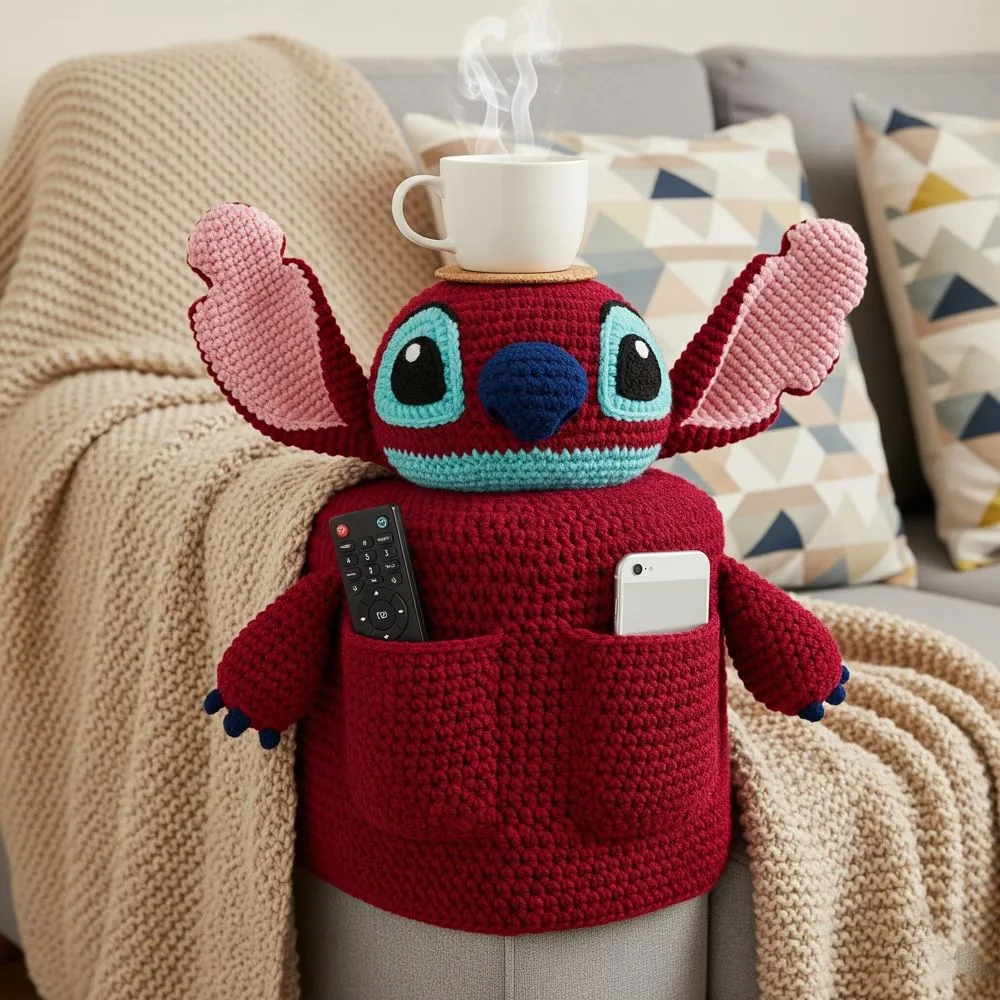 Transform Your Living Room with the Stitch Crochet Sofa Organizer ...