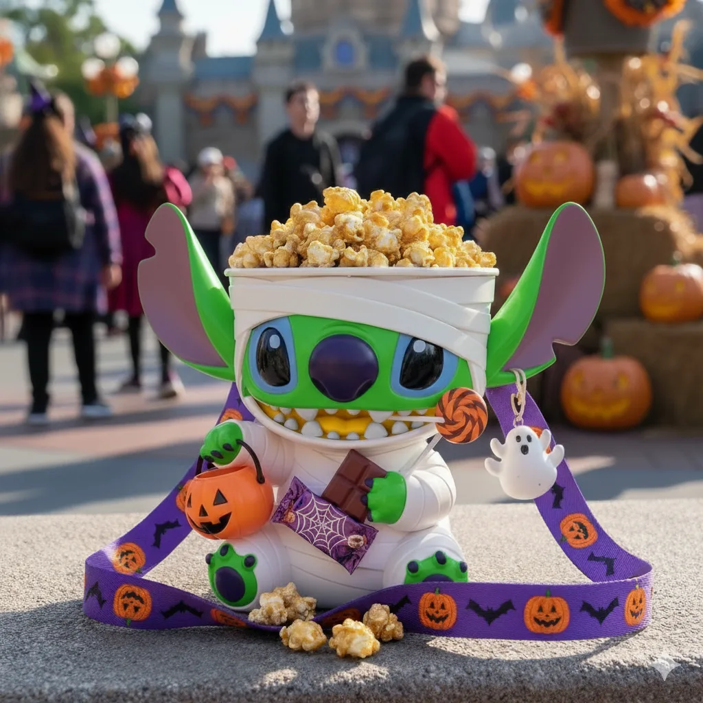 Discover the Magic of the Stitch Mummy Popcorn Bucket – A Must-Have ...