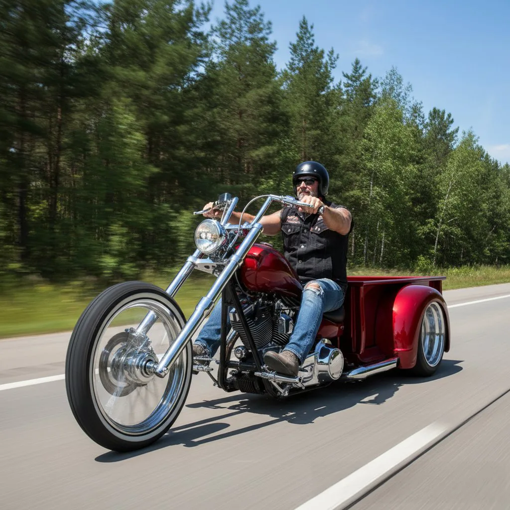 Discover the Unique Charm of the Chopper Pickup Truck - A Blend of ...