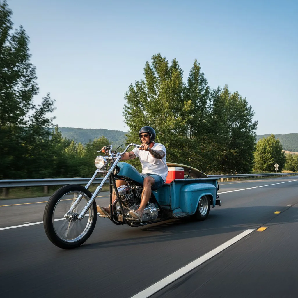 Discover the Unique Charm of the Chopper Pickup Truck - A Blend of ...