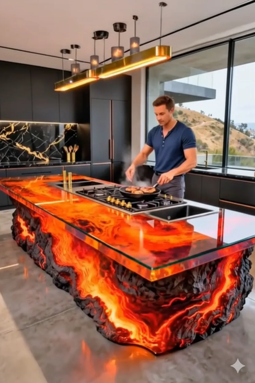 Transform Your Kitchen with Stunning Lava Kitchen Islands – A Modern ...